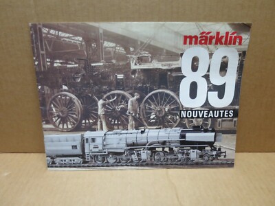 TRAINS ELECTRIQUES MARKLIN catalogue illustré Nouveautés 1989 | eBay