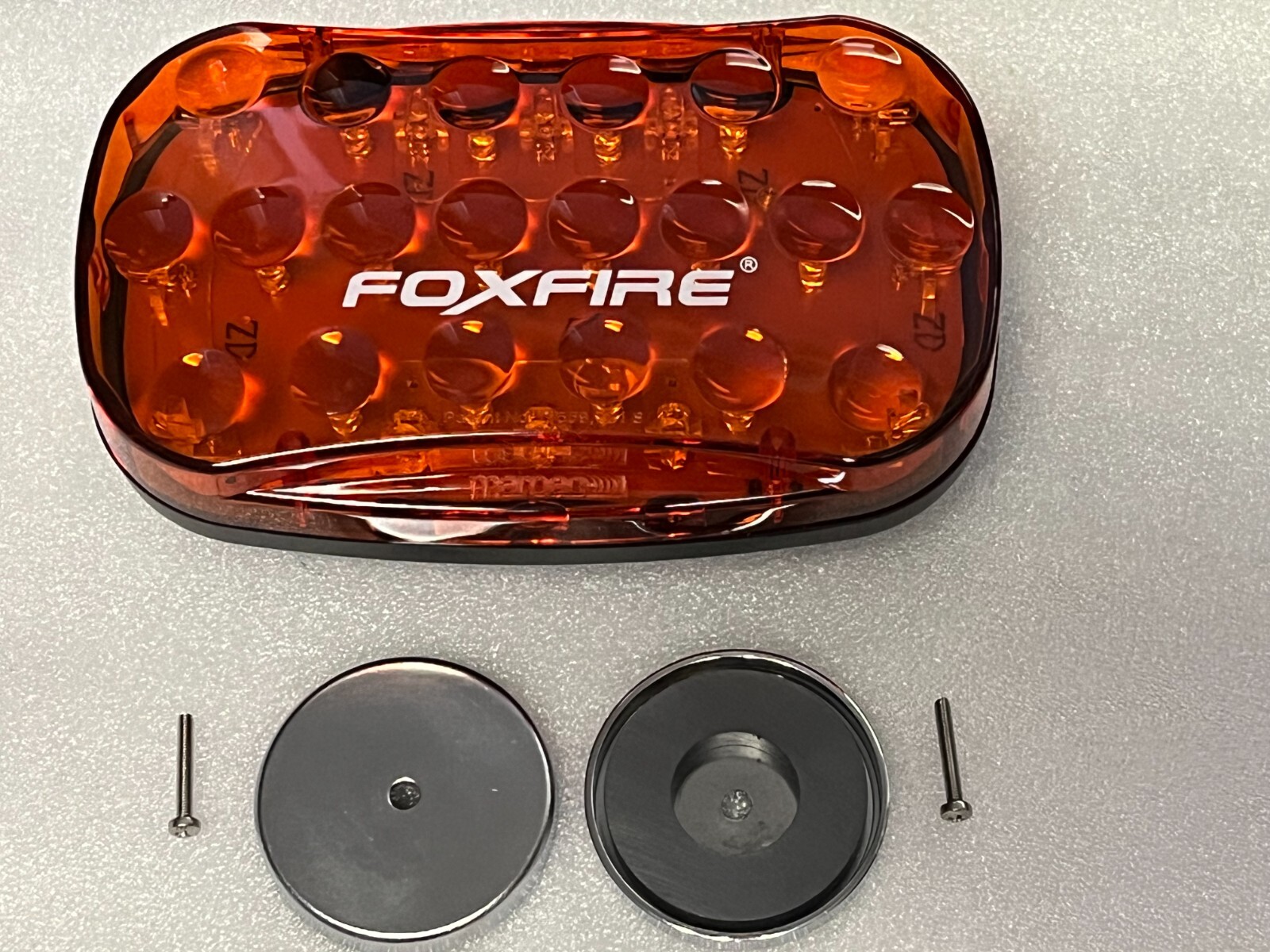 FoxFire Signal Light - Amber F262, 26 Super Bright LED's, new, w/2@ 25# Magnets | eBay