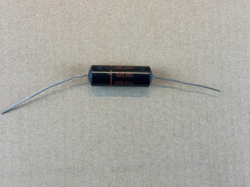 NOS Sprague Black Beauty .1 uf 600v Capacitor Vintage Tone Cap TESTED ...