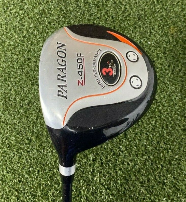 Paragon Z-450F Custom 3 Wood / Left-Handed LH / Regular Graphite ~42.75 ...