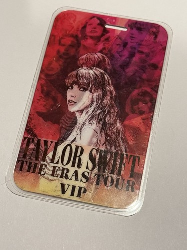Taylor Swift Commemorative ERAS Tour VIP Backstage Pass/Laminate | eBay