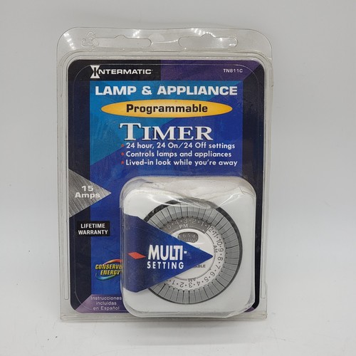 Intermatic TN811C 24 Hours Control Lamp And Appliance Programmable Timer | eBay