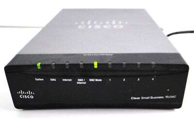 CISCO Small Business RV042 - 10/100 4 Port VPN Router 745883560530| eBay