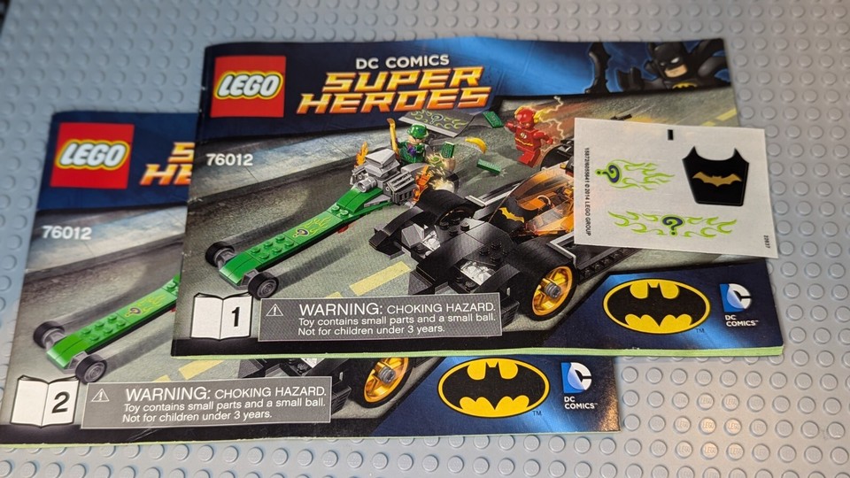 LEGO DC Comics Super Heroes: Batman: the Riddler Chase (76012 ...
