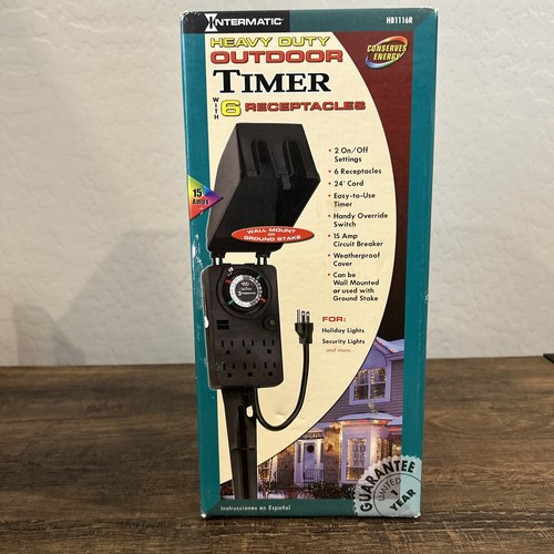 Pool Pump Timer Outdoor Intermatic HB11K Outdoor Timer - 15-Amp Heavy ...