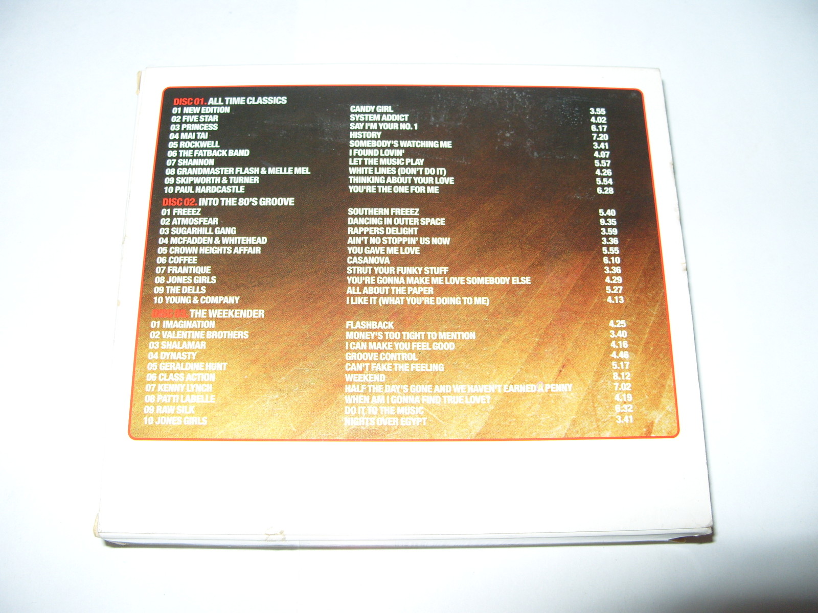 Eighties Soul Weekender 80's Groove-FUNK/SOUL Old Skool 2003) 3 cd 30 ...