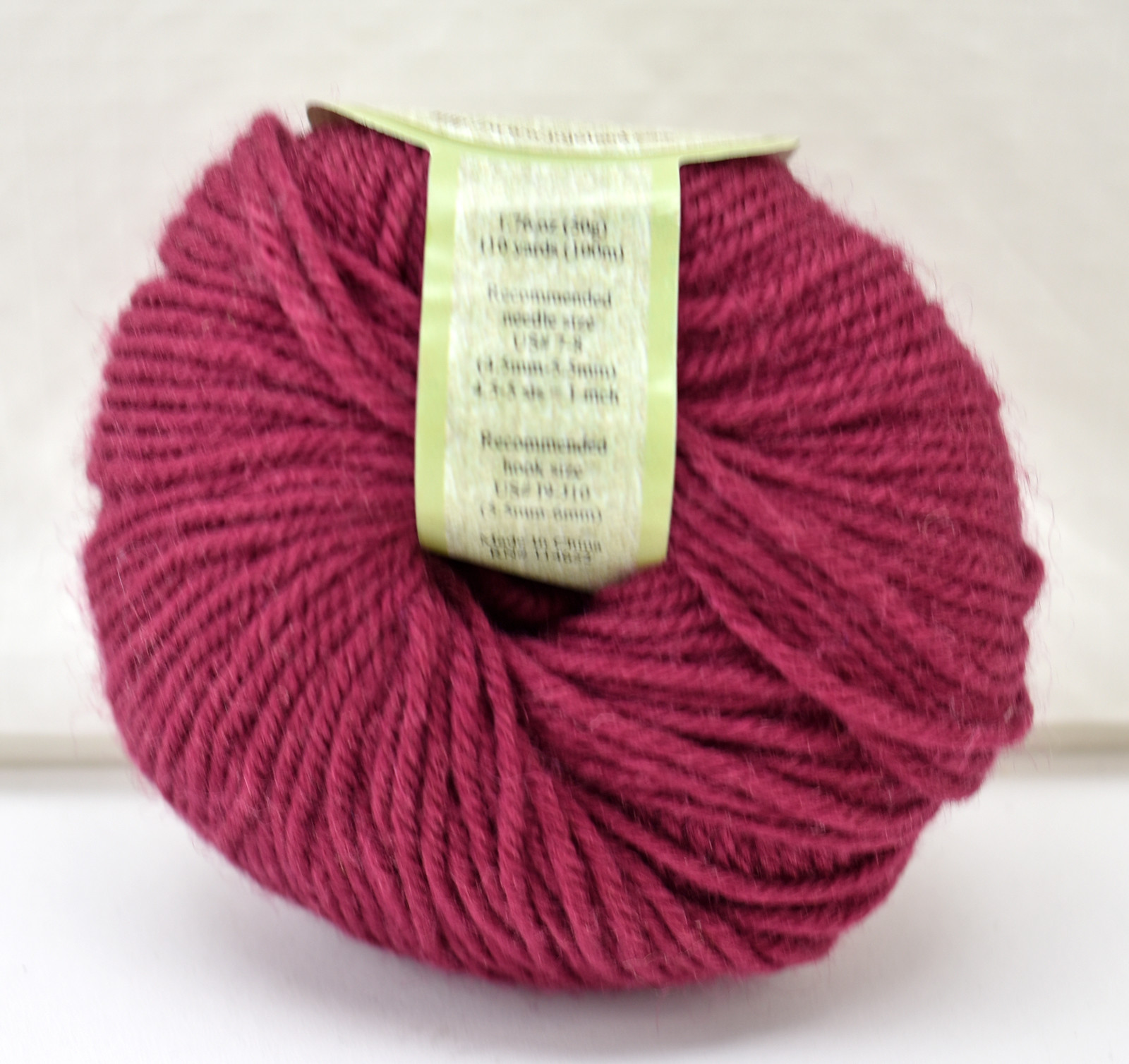 Jojoland Worsted Solid Wool Yarn - 1 Skein/Ball Color Red #244 | eBay