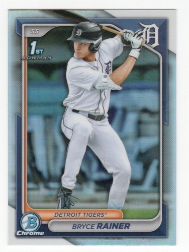 2024 Bowman Draft #BDC-86 Bryce Rainer Chrome Refractor Tigers | eBay