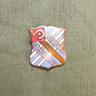 Original WW2 18th Field Artillery Regiment DUI Unit Crest (NS Meyer ...