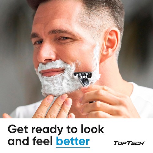 PRO 5 Razors for Men - Manual Shaving Razor & Replaceable Cartridges ...