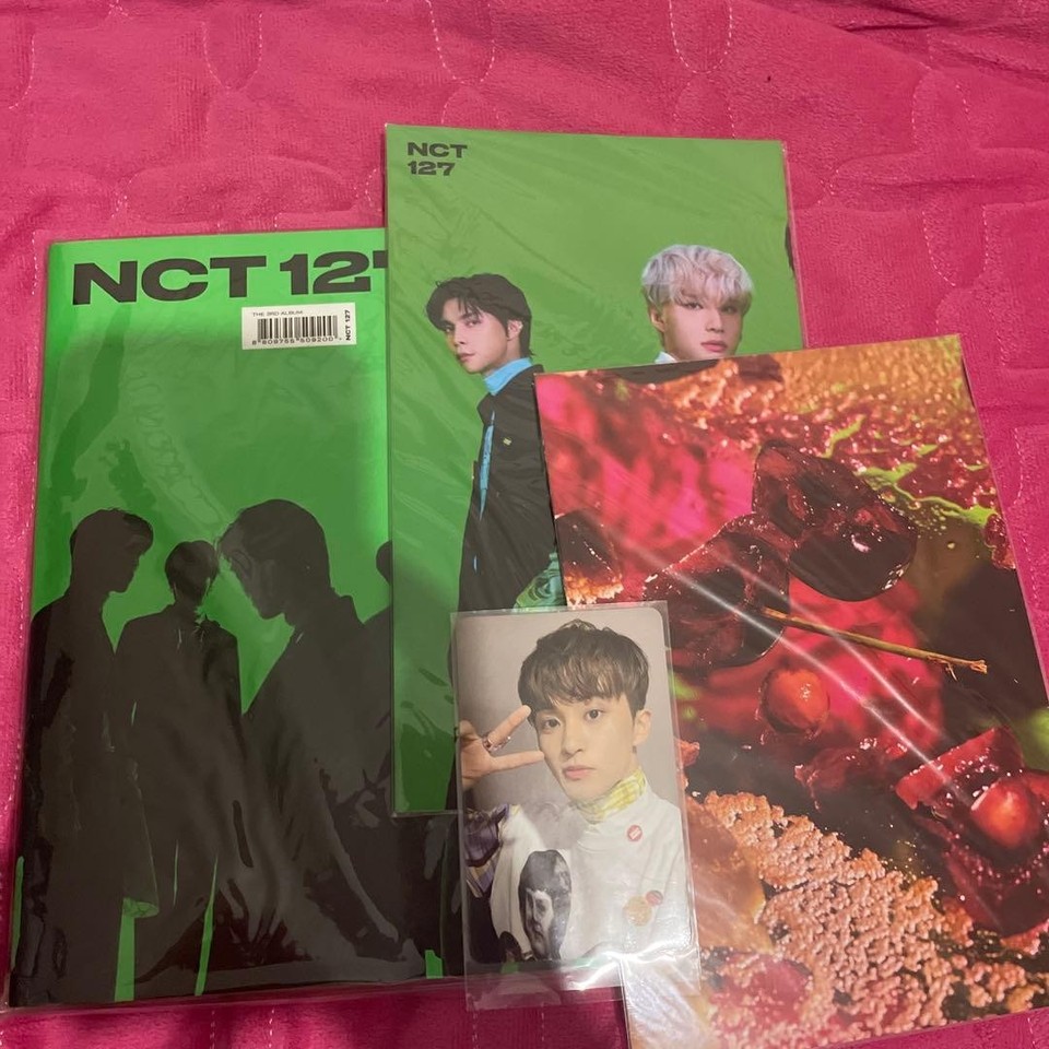 NCT127 sticker mark trading card (album included) set | eBay