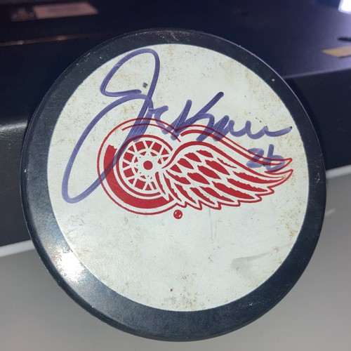 JOE KOCUR, No. 26, RW, Detroit Red Wings Forward Autographed Hockey ...