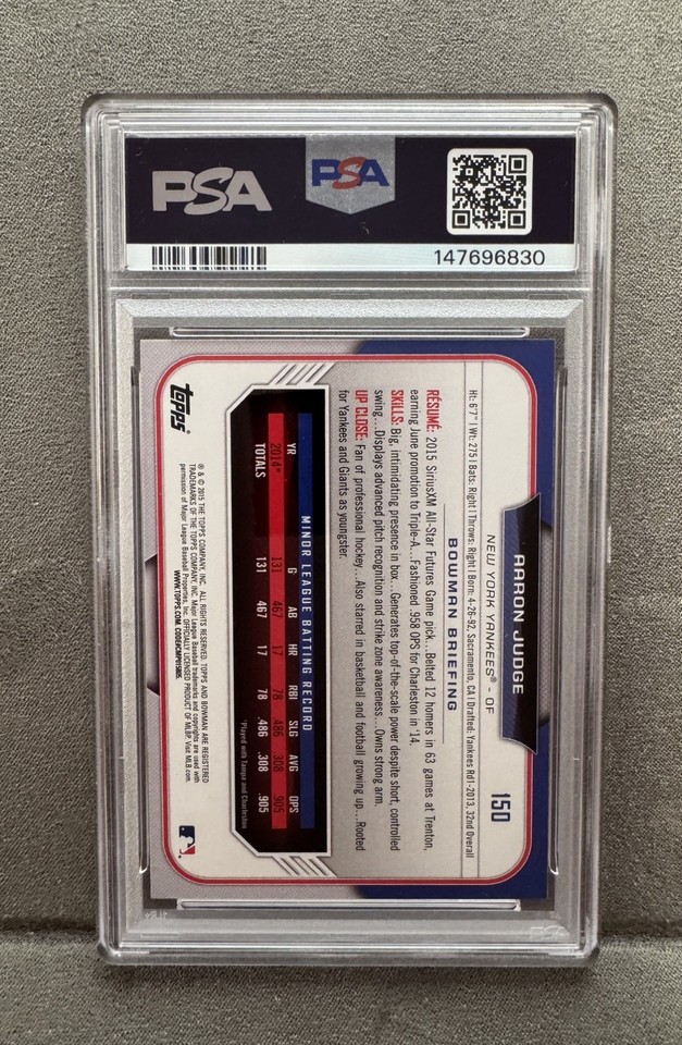 2015 Bowman Draft - Aaron Judge #150 (RC) | eBay