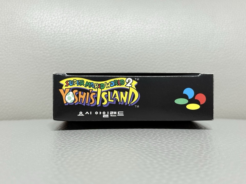 BRAND NEW Super Mario World 2 Yoshi’s Island SNES SFC Hyundai Korean ...
