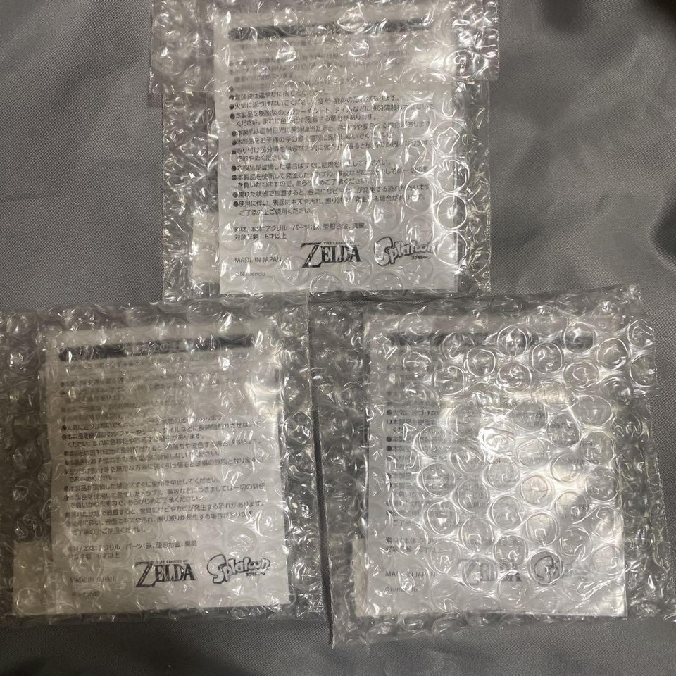 Splatoon x Zelda Collab Festival Acrylic Keychain Set Unopened, MIB, | eBay