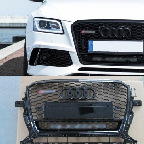 Für Audi Q5 2012-2016 Grill Wabengrill Frontgrill in RSQ5 Quattro Optik ...