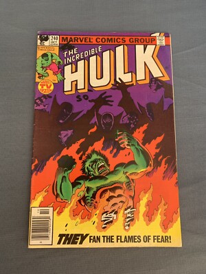 The Incredible Hulk #240 Marvel Comics Vintage Comic Hulk B37 | eBay ...