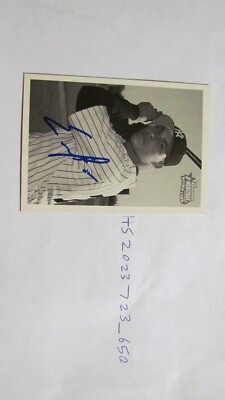 2001 Bowman Heritage Eric Almonte signed baseball card | eBay