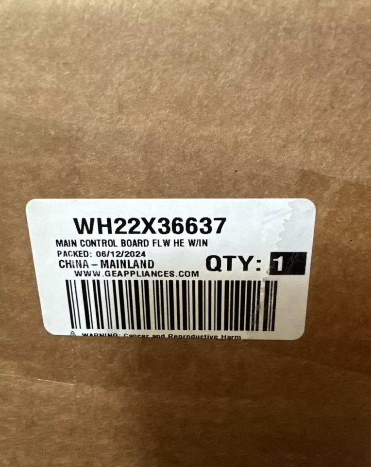 Genuine OEM GE WH22X36637 Main Control Board | eBay