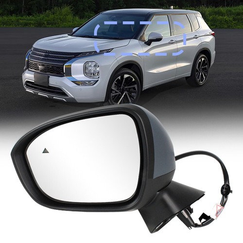 Fits 2022-2023 Mitsubishi Outlander Left Driver Side Mirror Assembly W ...