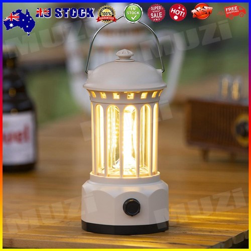 # COB Emergency Light Waterproof Retro Lawn Lamp with Hook for Outdoor ...