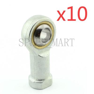 10pcs 12mm M12 Thread SI12T/K Rod End Spherical Plain Bearing Self ...