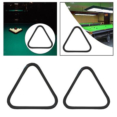 Pool Table Triangle Ball Rack Billiard Table Triangle for Sports Pool ...