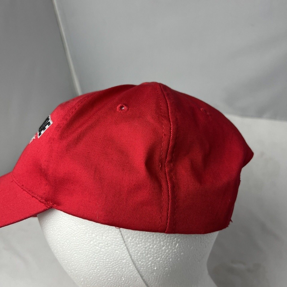 VINTAGE Bridgestone Motorsport Baseball Hat Red Ball Cap Trucker Race ...