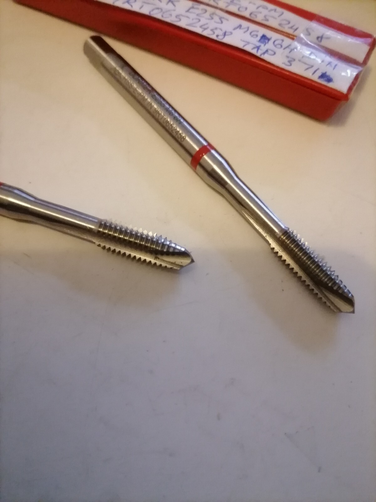 DORMER Red Shark E255 HSS-E-PM M6 6H #9RT0652458 Machine Tap made in ...