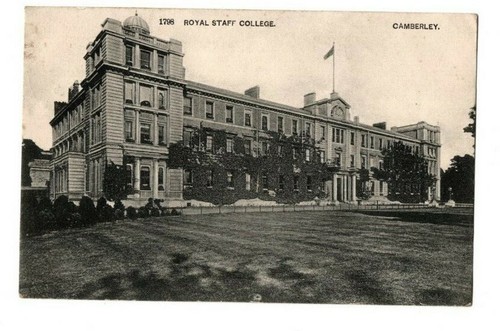 OLD POSTCARD - SURREY - Camberley - Royal Staff College - 1798 - Posted ...