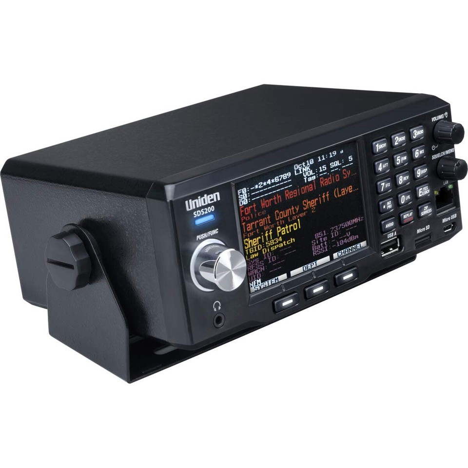 UNIDEN BEARCAT SDS200 TRUE I/Q TrunkTracker X BASE/MOBILE DIGITAL ...