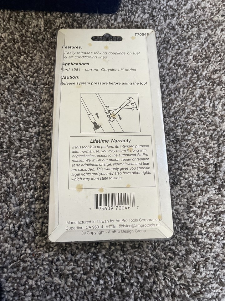 AmPro FORD AC & Fuel Line Spring Lock Coupling Tool T70046 | eBay