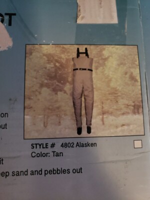 Alaskan Waders Men's Olive /Tan Green 4802 Alaskan Size XXL | eBay