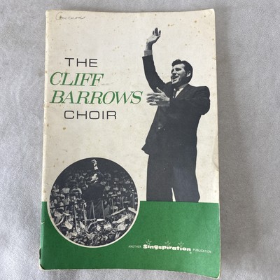 The Cliff Barrows Choir Singspiration 1965 Piano Voice Music Vintage | eBay