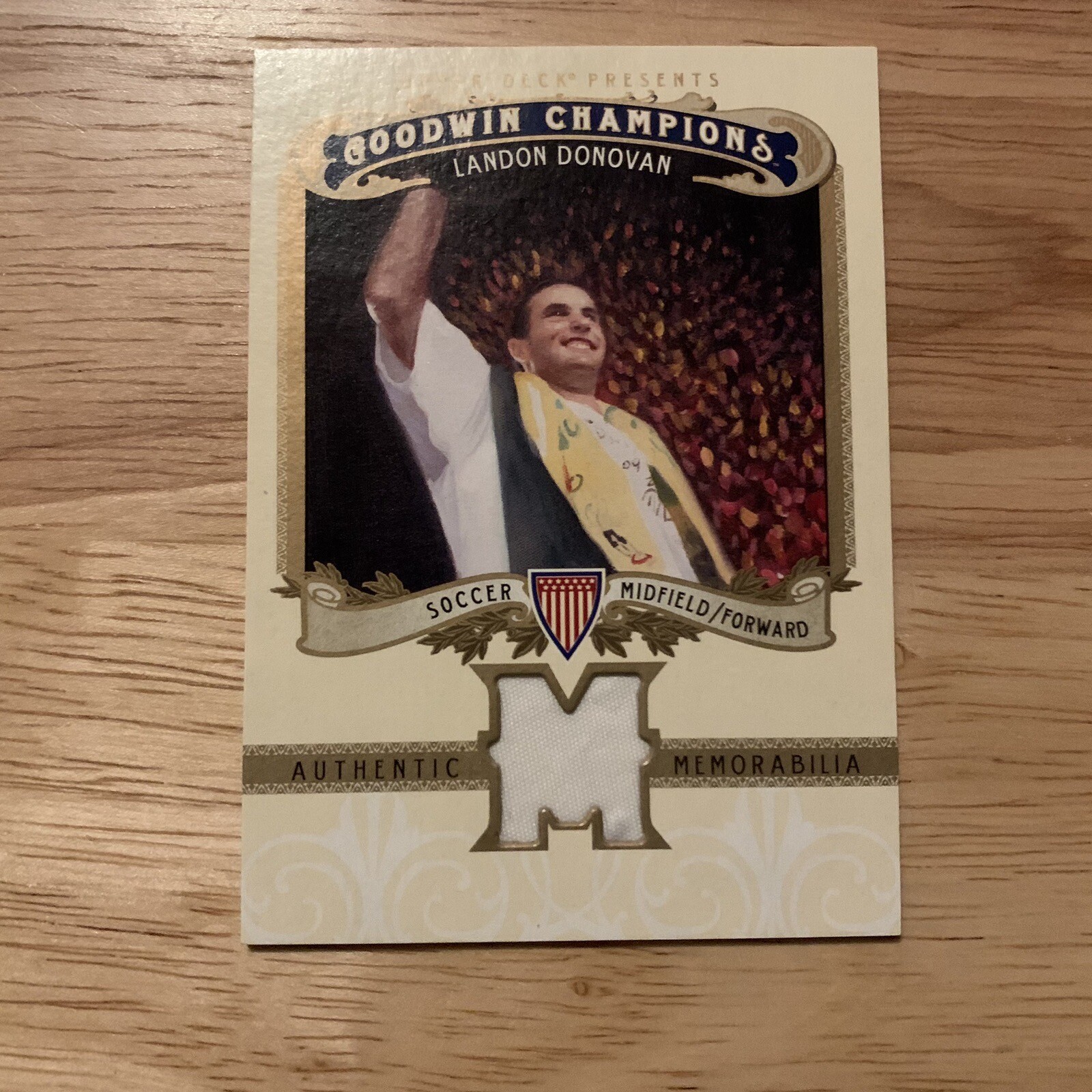 2012 Upper Deck Goodwin Champions Memorabilia Landon Donovan #M-LD ...