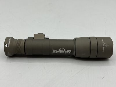 Surefire SCOUT Light PRO Tan WEAPONLIGHT 1500 Lumens DUAL FUEL M640DF ...