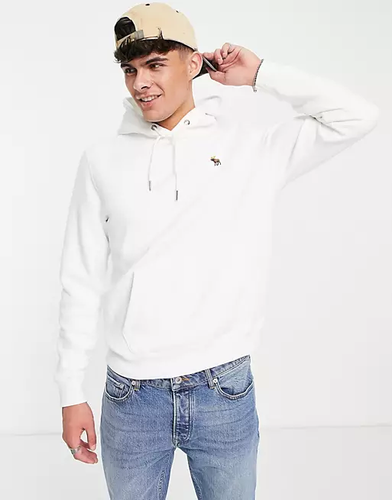 Abercrombie Adirondack Trail Slub White Muscle Slim Fit Hoodie Medium ...
