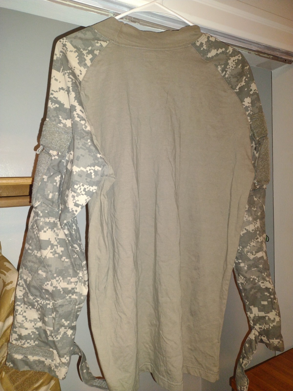 Voodoo Tactical Combat Shirt ACU Camo Size Large | eBay
