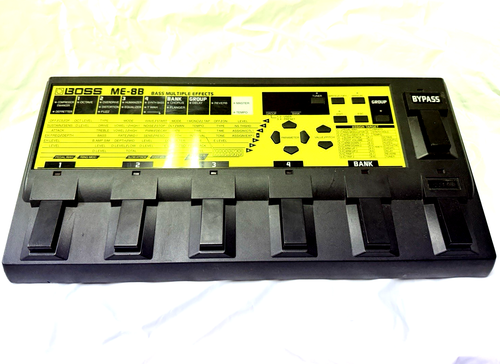 Boss ME-8B Bass Multiple Effects Pedal Used, Good Condition with ...