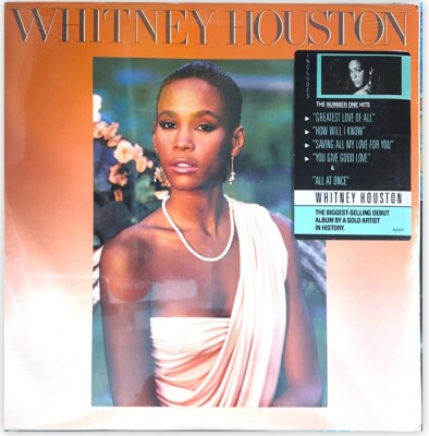 Whitney Houston - Self Titled LP 1985 Arista 07822182121 Sealed w/ Hype ...