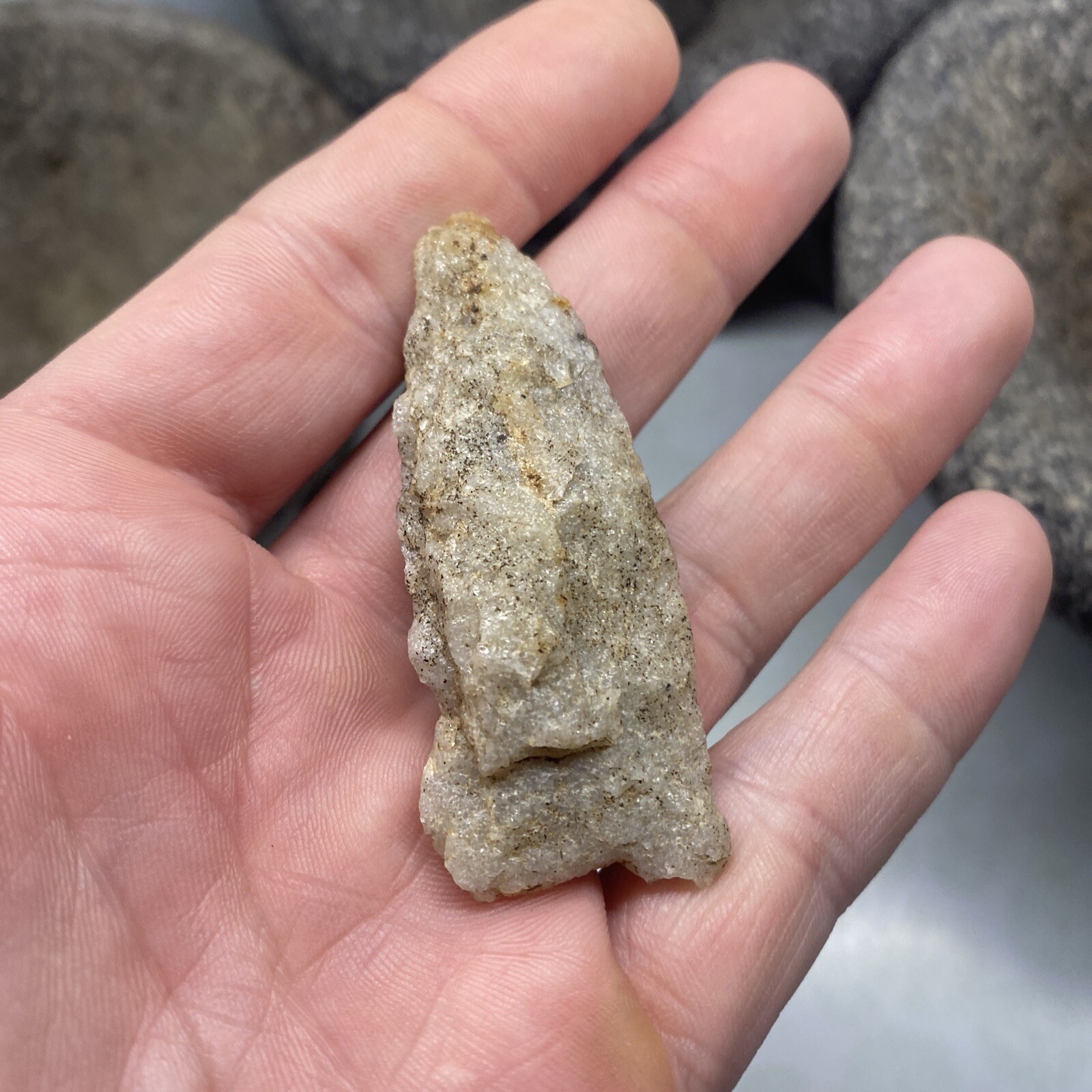 MLC s9789 Paleo To Archaic Lanceolate Arrowhead Maryland Artifact X ...