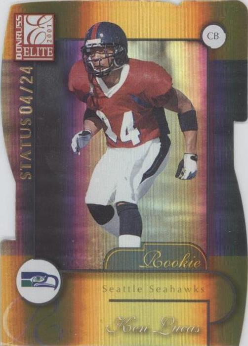 2001 Donruss Elite - Rookie Ken Lucas #191 Status Die-Cut /24 (RC) for ...