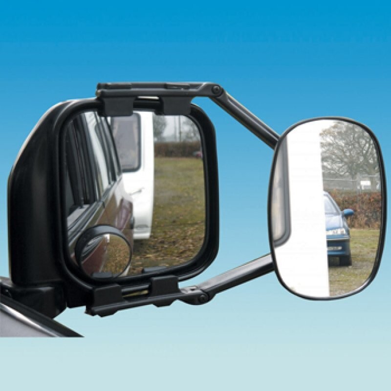 Pair of 4x4 Van Caravan Mirrors Towing Mirrors Vision "E" Approved ...