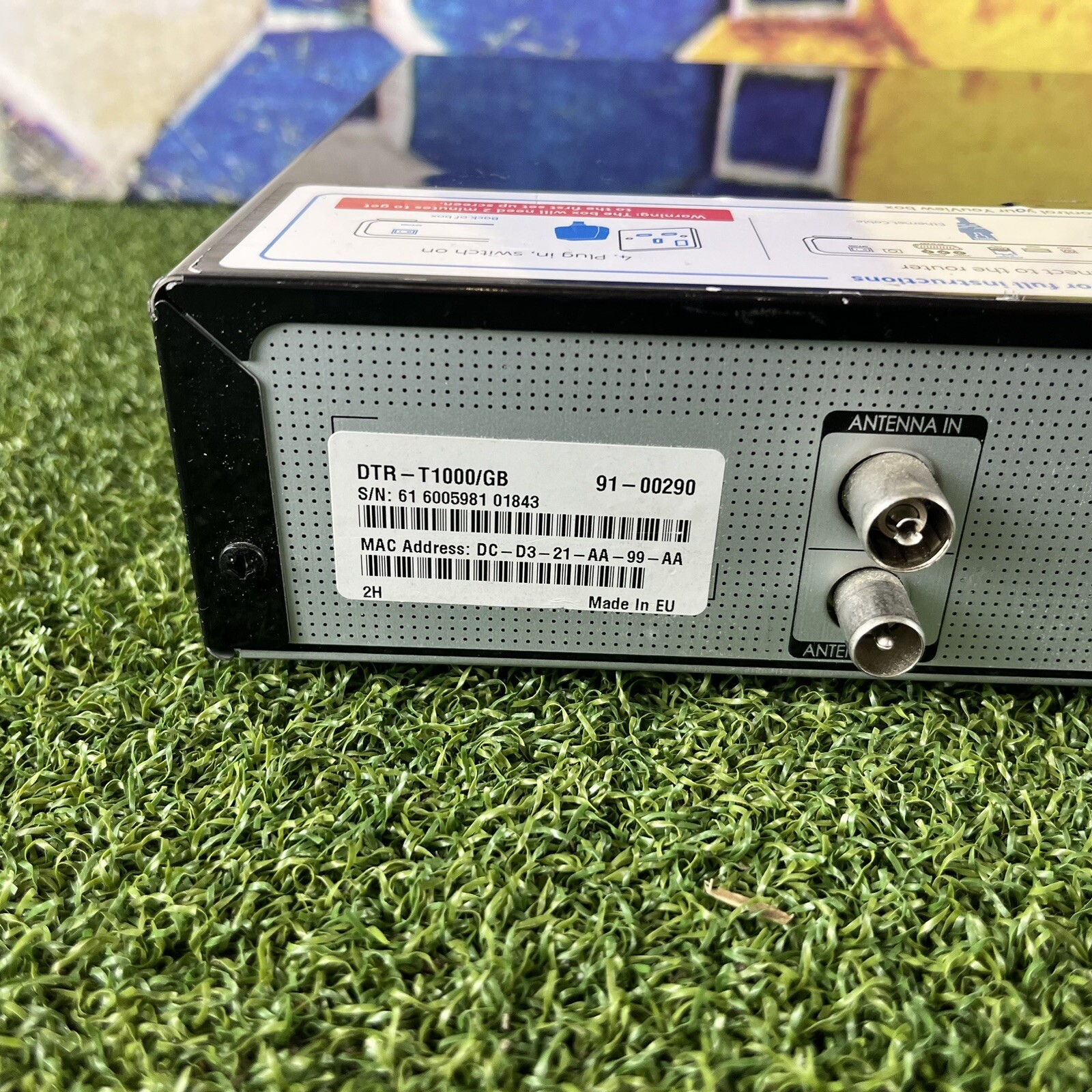 BT YouView Humax Box DTR-T1000 500GB Freeview with Remote Tested ...