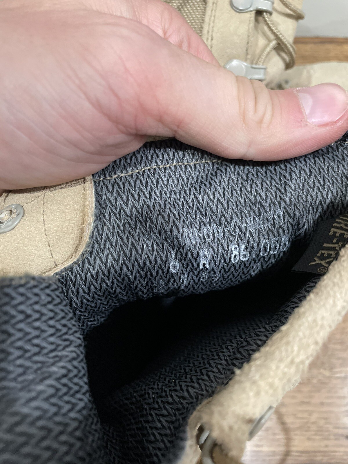 Pair of Addison Gore Tex Vibram Sole Army Military Bo… - Gem