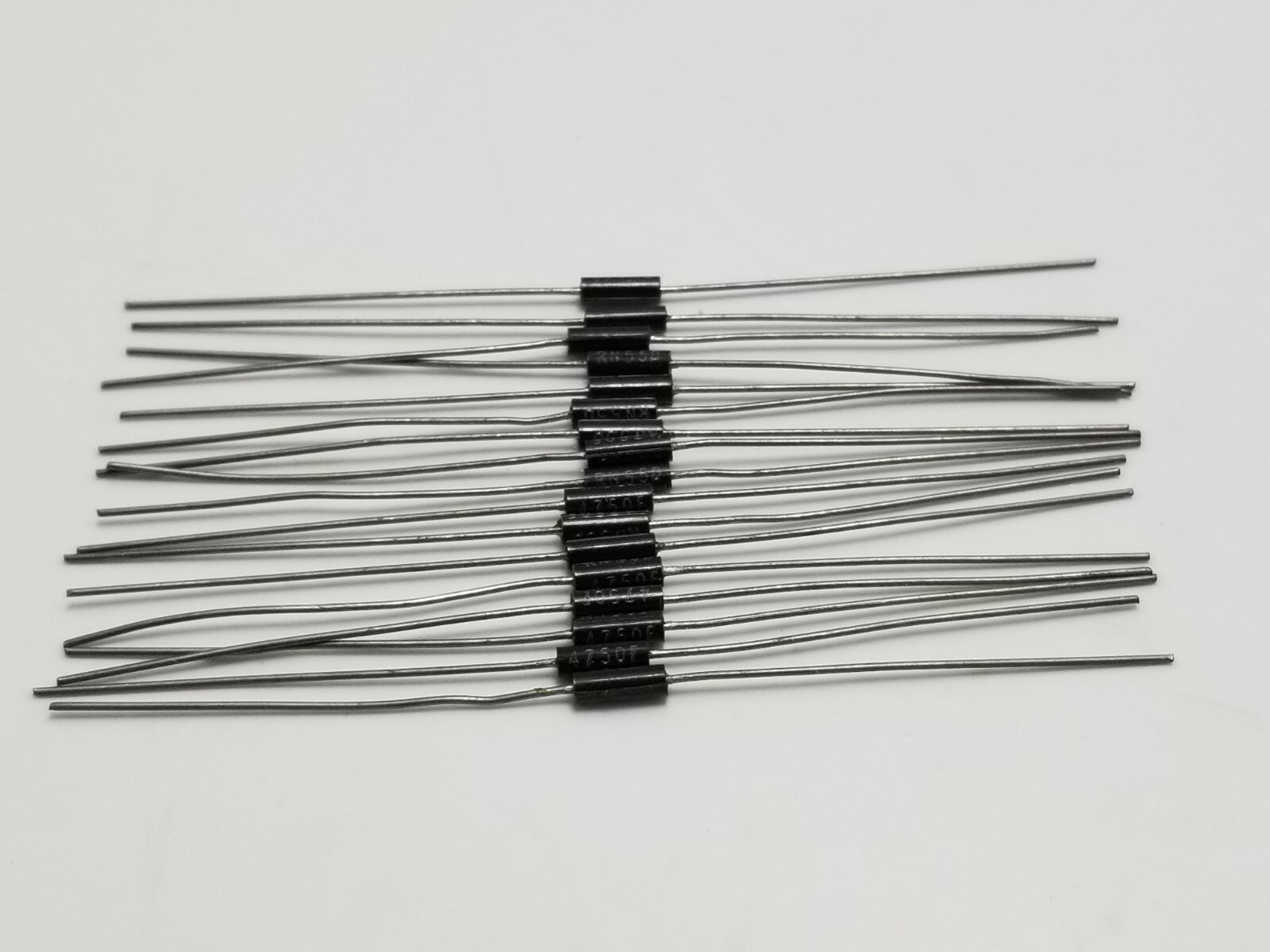 Dale Resistor Lot Of 17 RN55D 4750F Black New | eBay