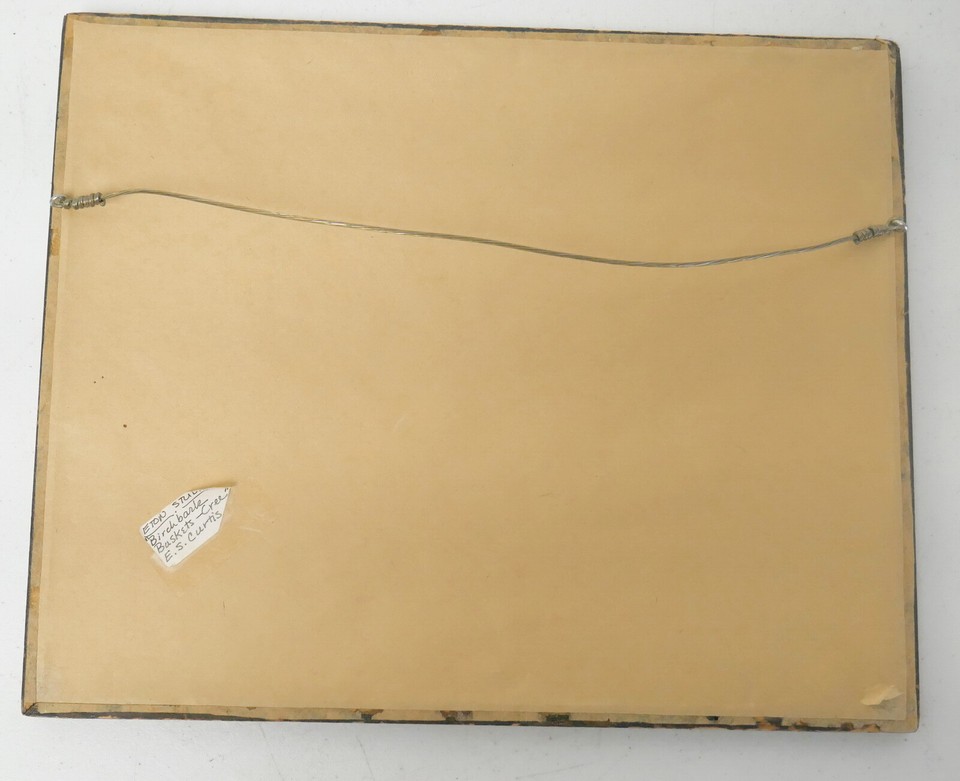 1926 ES Curtis North American Indian Birchbark Baskets Cree ...