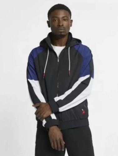 Nike Kyrie Irving retro windbreaker jacket black/blue Size XL AJ3457 ...