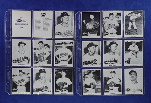 1976 JDM JMC '55 RODEO MEATS BASEBALL REPRINTS COMPLETE SET MINT ...