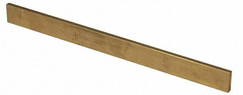 3 - Brass Flat Strips .064" x 1/4" x 1' 260 Rectangle Solid Stock 12 ...